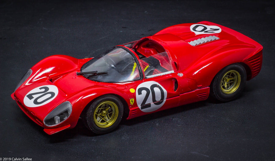 1/24 1967 Ferrari 330 P4 Spyder conversion kit for Fujimi plastic kits ...