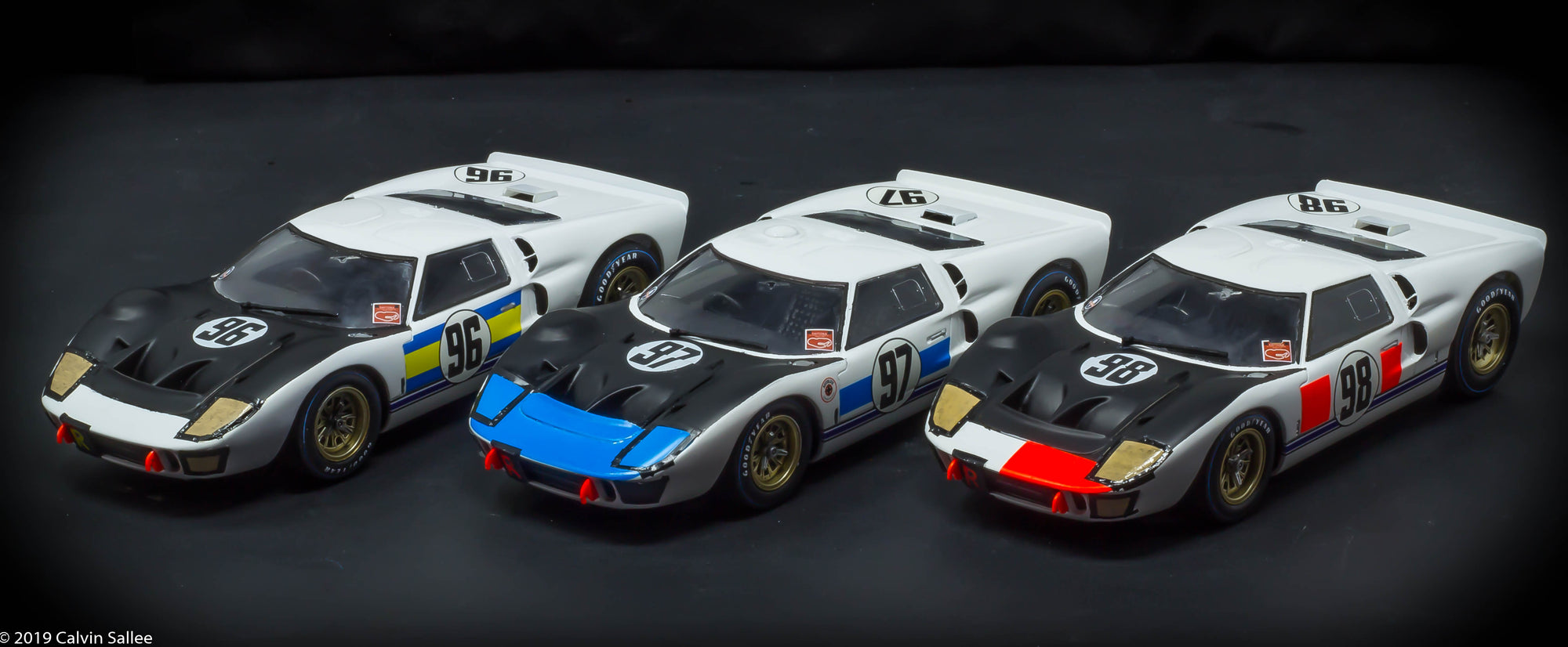 1/24 1966 Shelby American Ford GT-40 Daytona Resin Conversion for Fuji ...