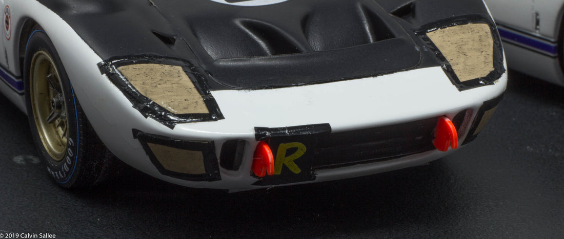 1/24 1966 Shelby American Ford GT-40 Daytona Resin Conversion for Fuji ...