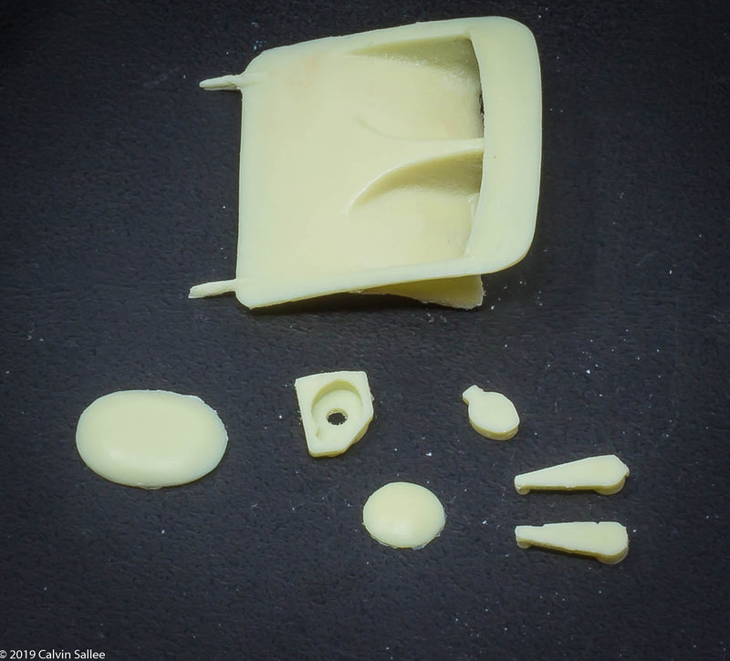 1/24 1966 Shelby American Ford GT-40 Daytona Resin Conversion for Fuji ...
