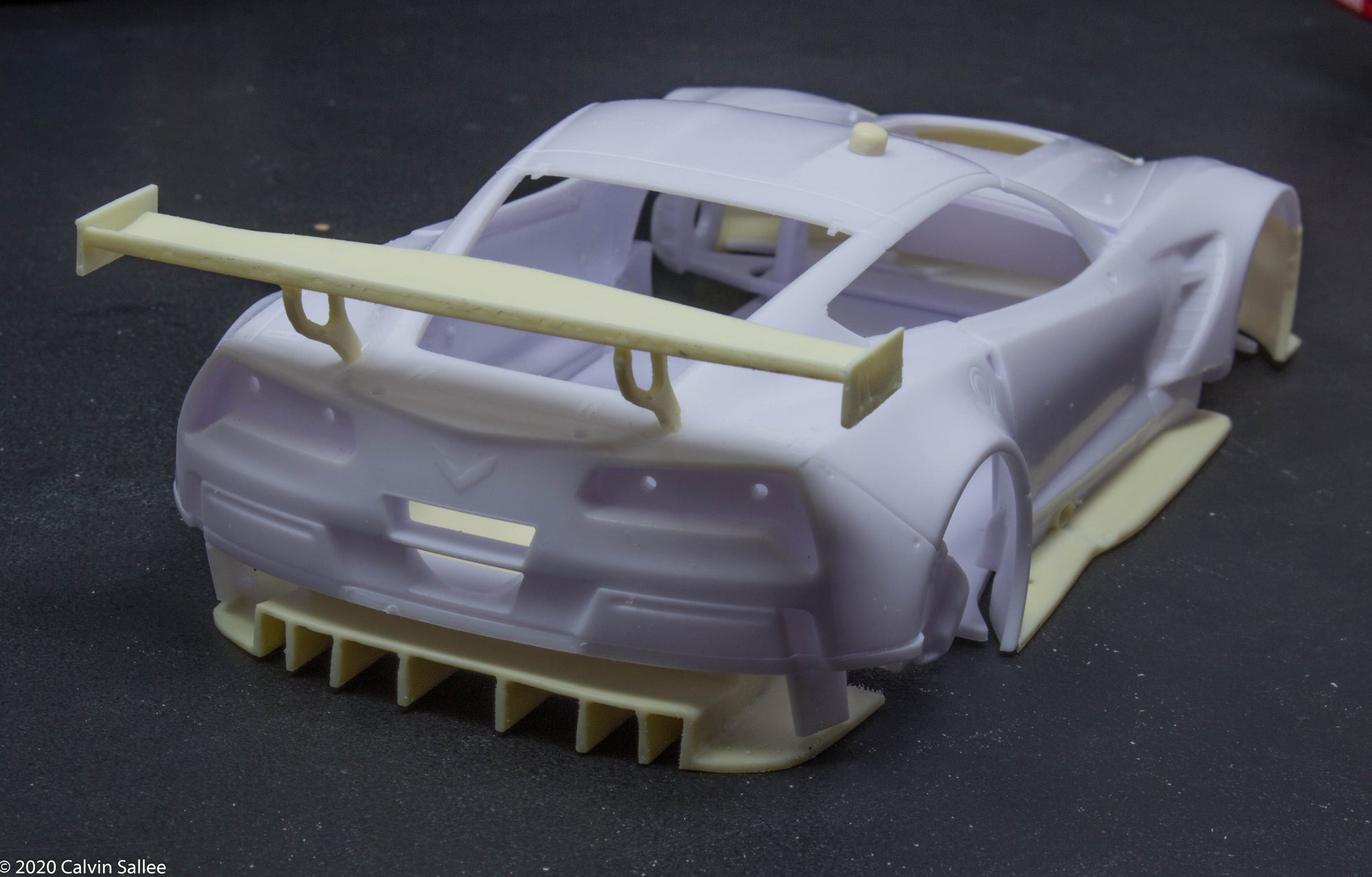 2016-19 Corvette C7R Upgrade resin kit for 1/25 Revell C7.R plastic ki ...