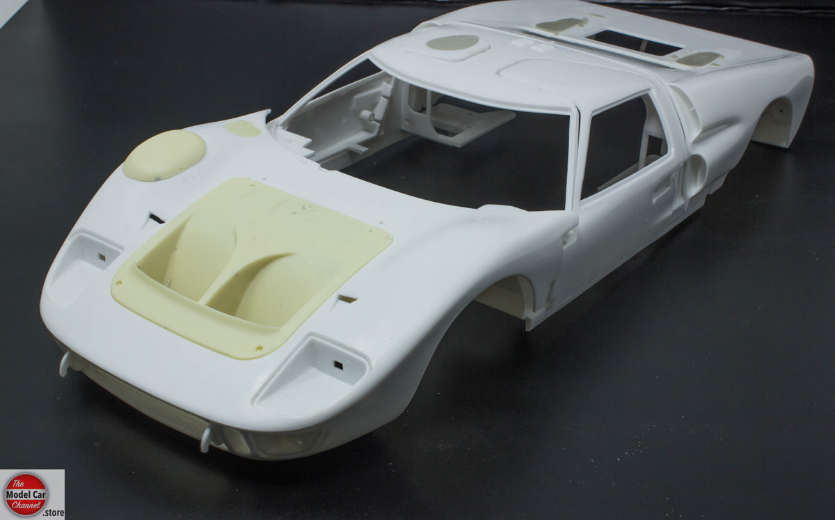 1/12 1966 Shelby American Ford GT-40 Daytona Resin Conversion for Trum ...