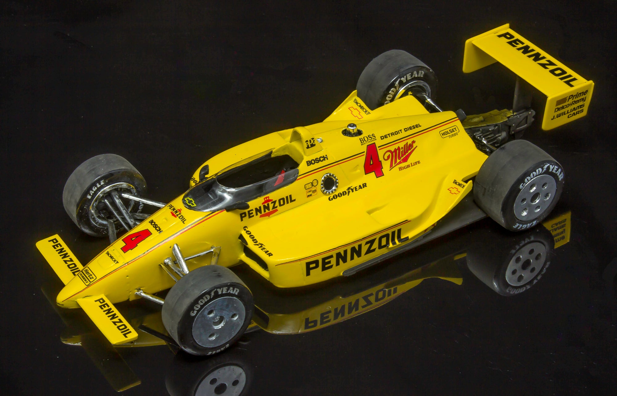 1989 Penske PC-18 resin trans kit Indy for 1/25 AMT Penske PC17 kits M ...